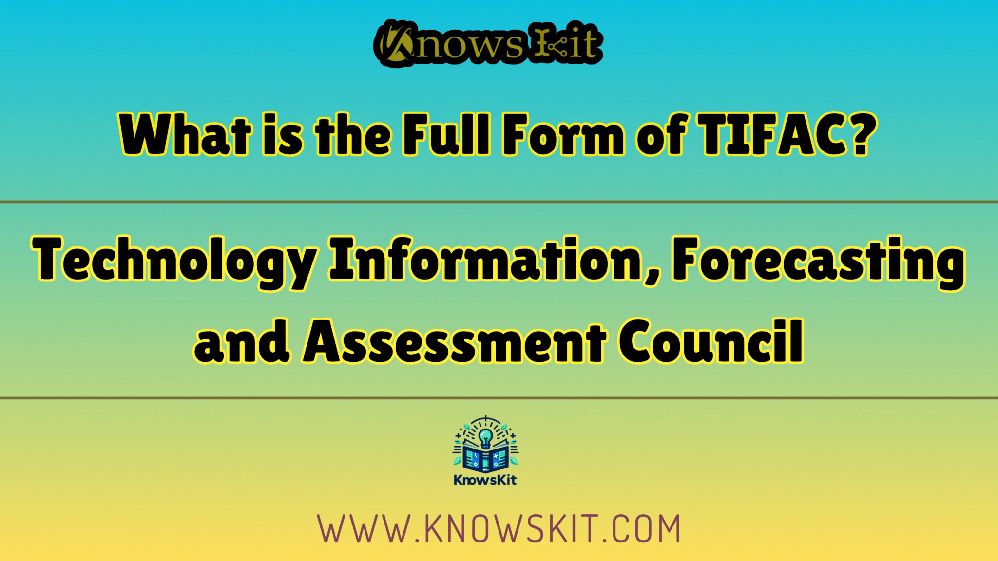 What Is The Full Form Of TIFAC